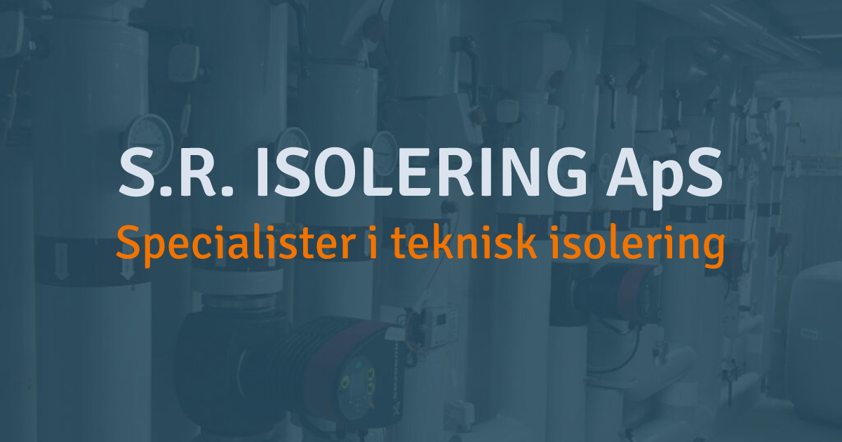 Teknisk isolering - S.R. Isolering